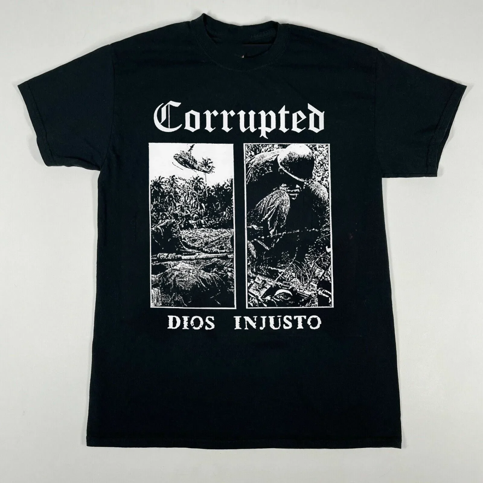 Corrupted Band Cotton Short Sleeve Black All Size Unisex T-Shirt S2927 ...