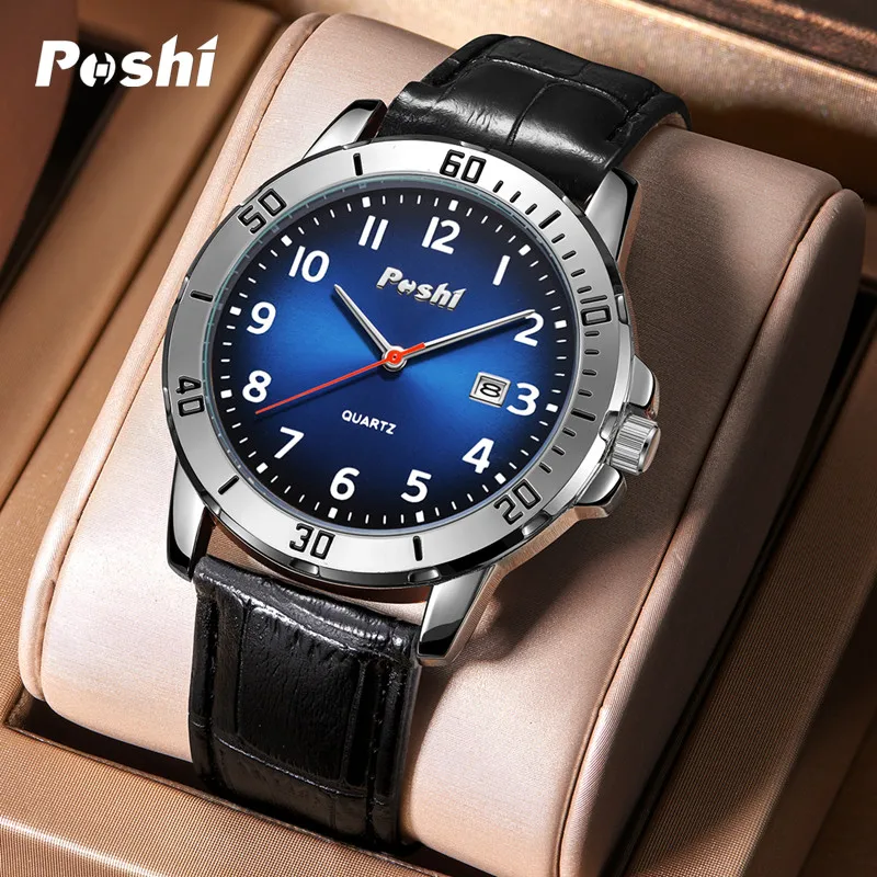 POSHI-Luxury-Men-Watch-Business-Waterproof-Date-Quartz-Wristwatch-Top ...