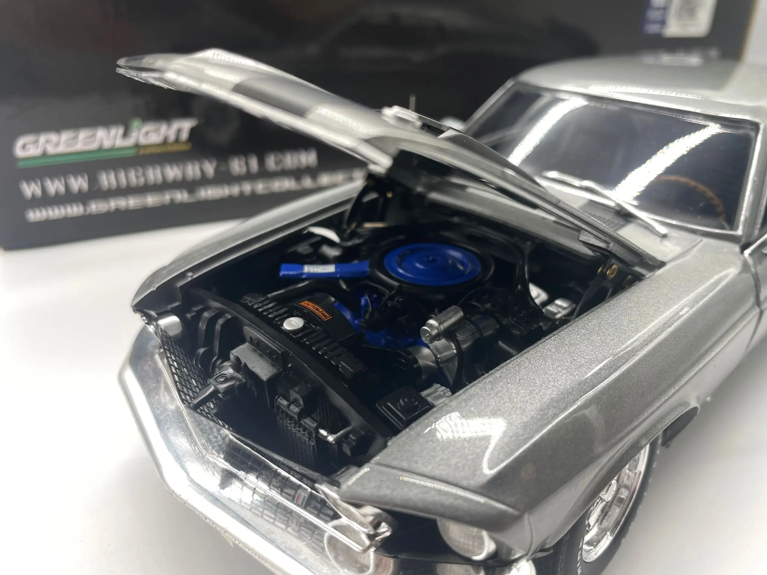 Модель автомобиля 1969 Boss 429 John Wick Highway 61 1:18 | AliExpress