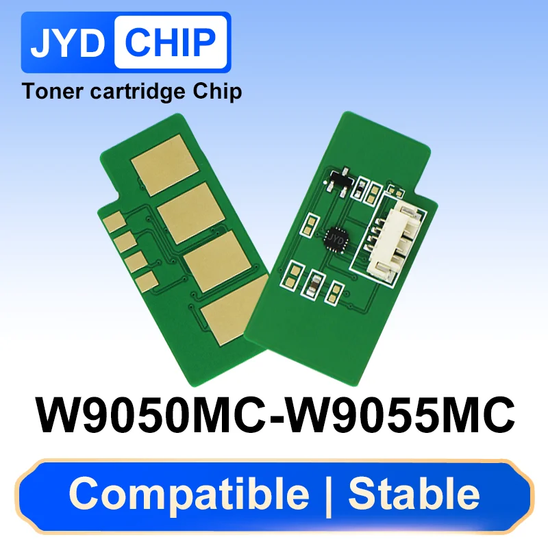 Compatible toner chip W9050MC W9051MC W9052MC W9053MC drum chip W9014MC ...