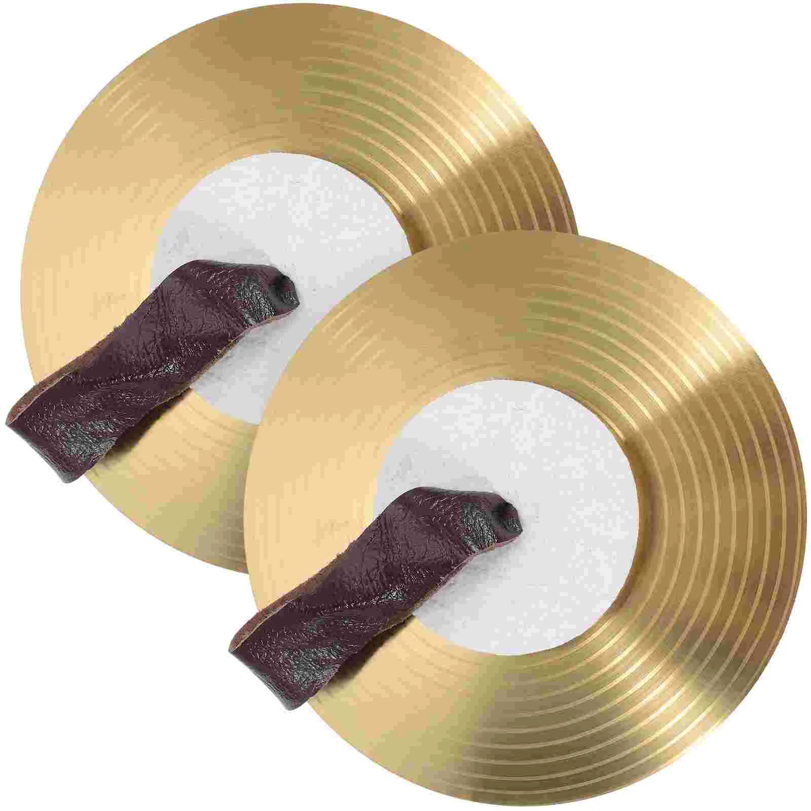 1-Pair-Of-Small-Alloy-Hand-Cymbals-Performance-Band-Percussion-Musical ...