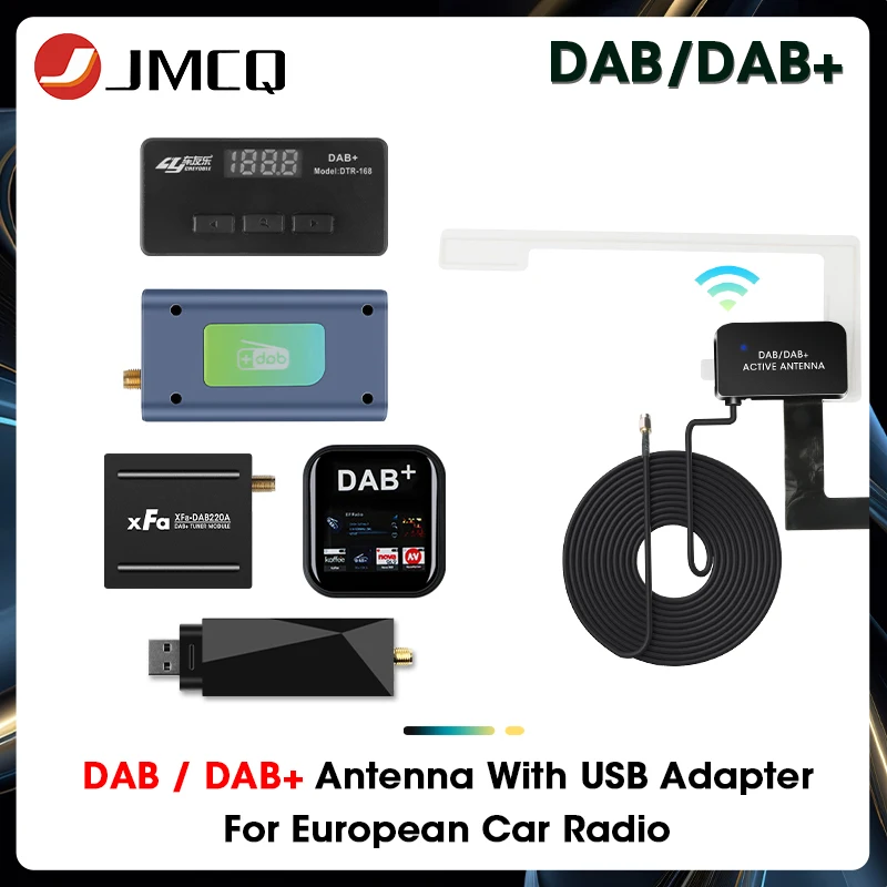 JMCQ-DAB-Antenna-Five-Types-of-DAB-Modules-With-USB-Adapter-Android-Car ...