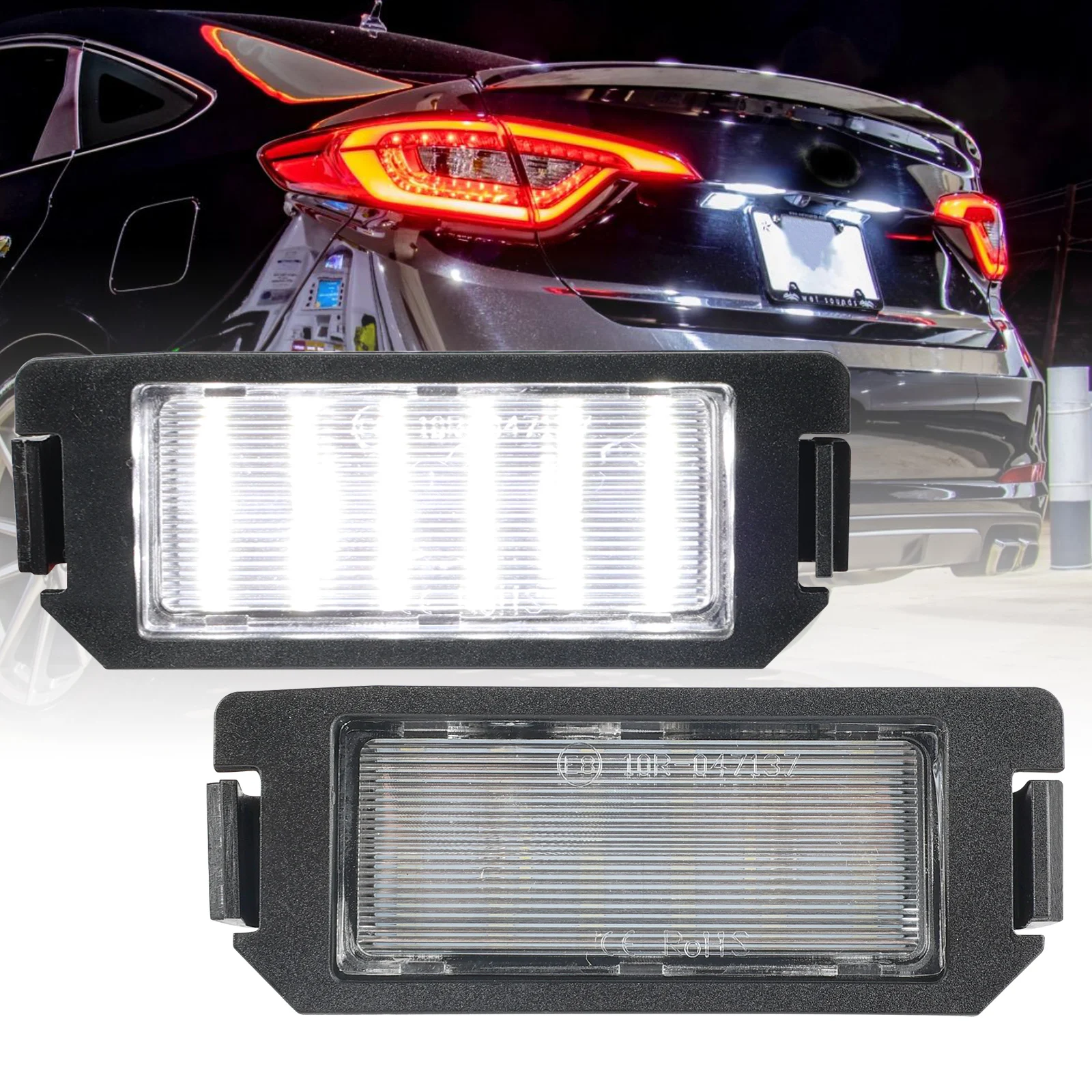 LED-License-Number-Plate-Light-White-Error-Free-For-Hyundai-I20 ...