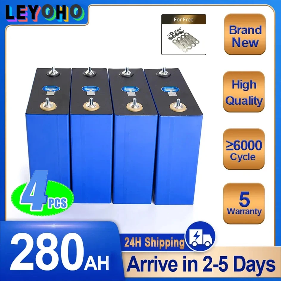 LiFePO4-3-2V-280Ah-310Ah-200Ah-105Ah-100Ah-Grade-A-Battery-Cell-For-12V ...