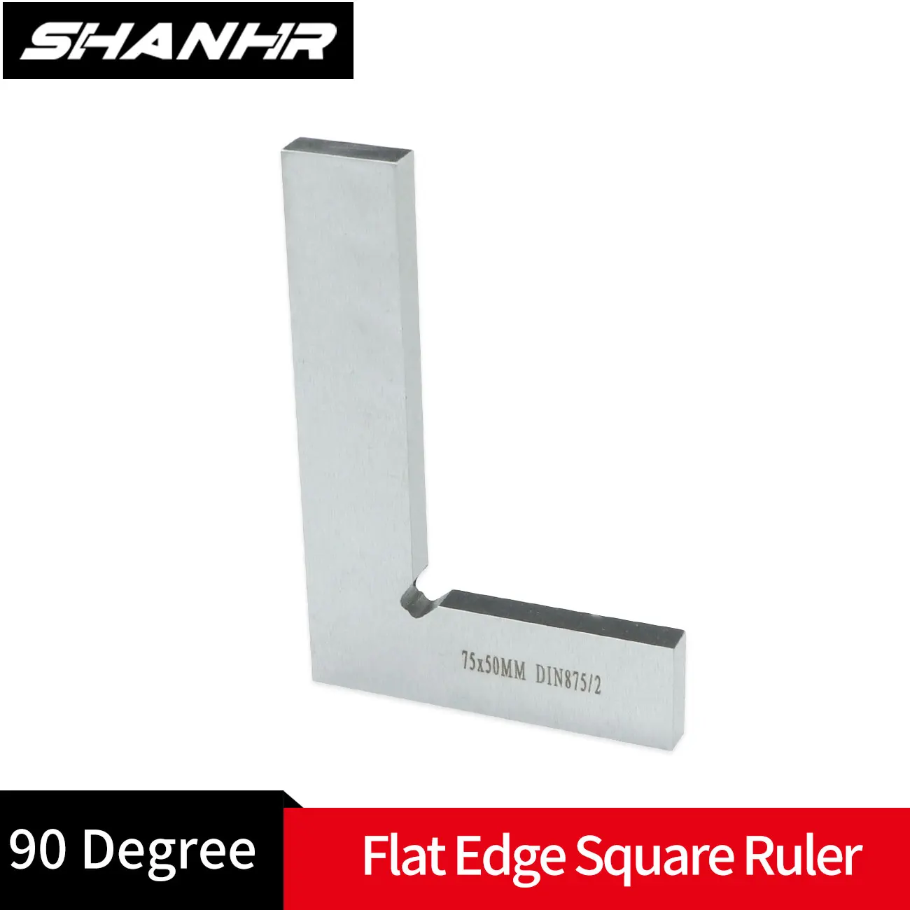 SHANHR 90 Degree Flat Edge Square Carpenter Square Bladed Try Angle ...