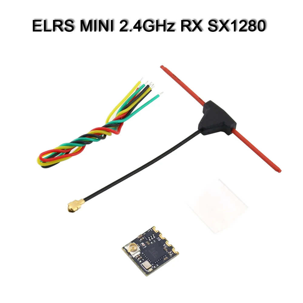 ELRS MINI 2.4GHz RX SX1280 EXPRESLRS Nano Long Range Receiver with Power Amplifier For Fixed ...