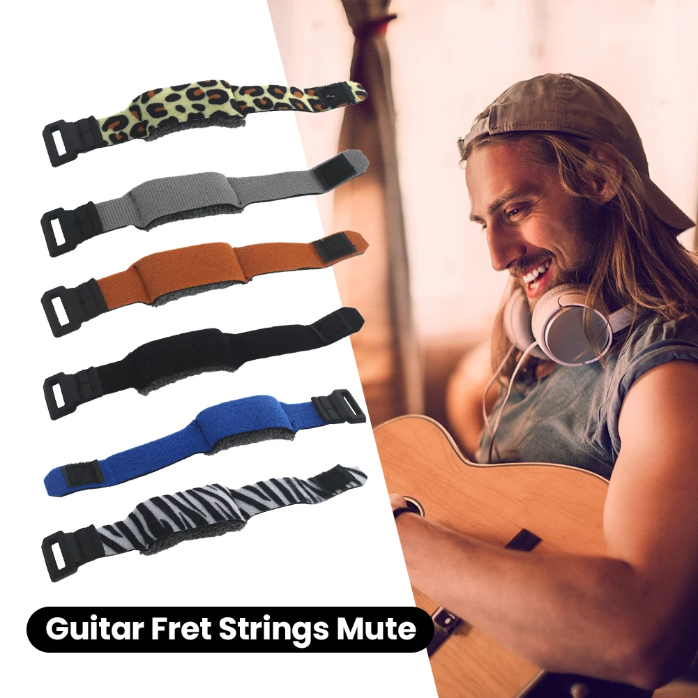 Guitar Strings Noise Damper Muter Wraps Easy To Use Guitar Mute Strap ...