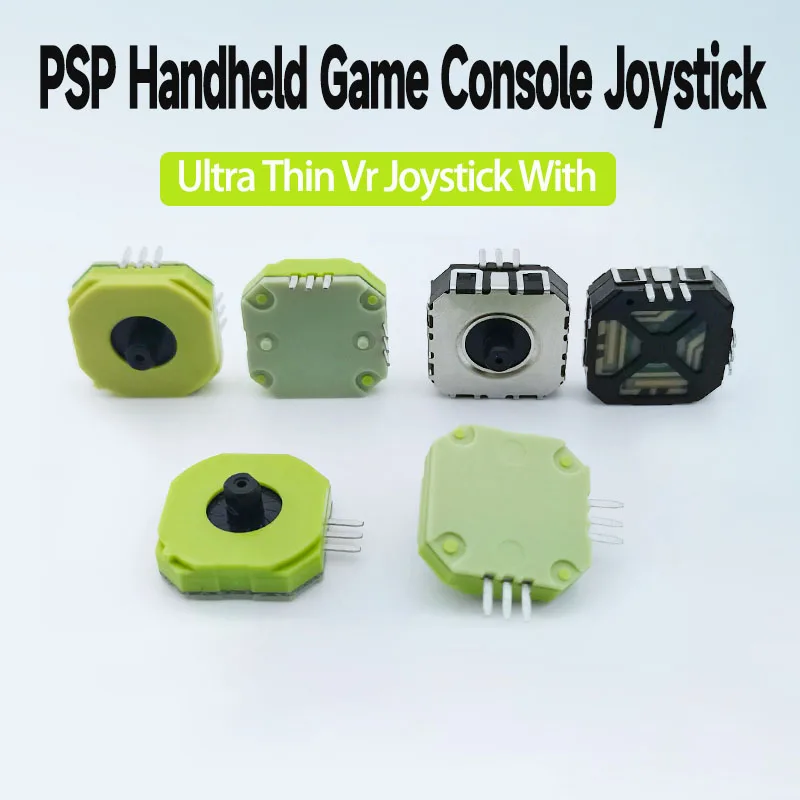 2PCS Palm Game Console PSP Ultra-Thin 3D Joystick Flat Push ...