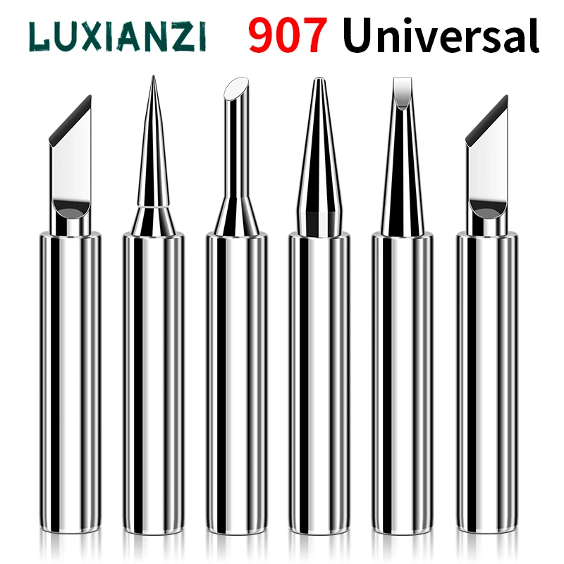 LUXIANZI-Lead-Free-907-Solder-Iron-Tip-For-907-Welding-Head-Universal ...