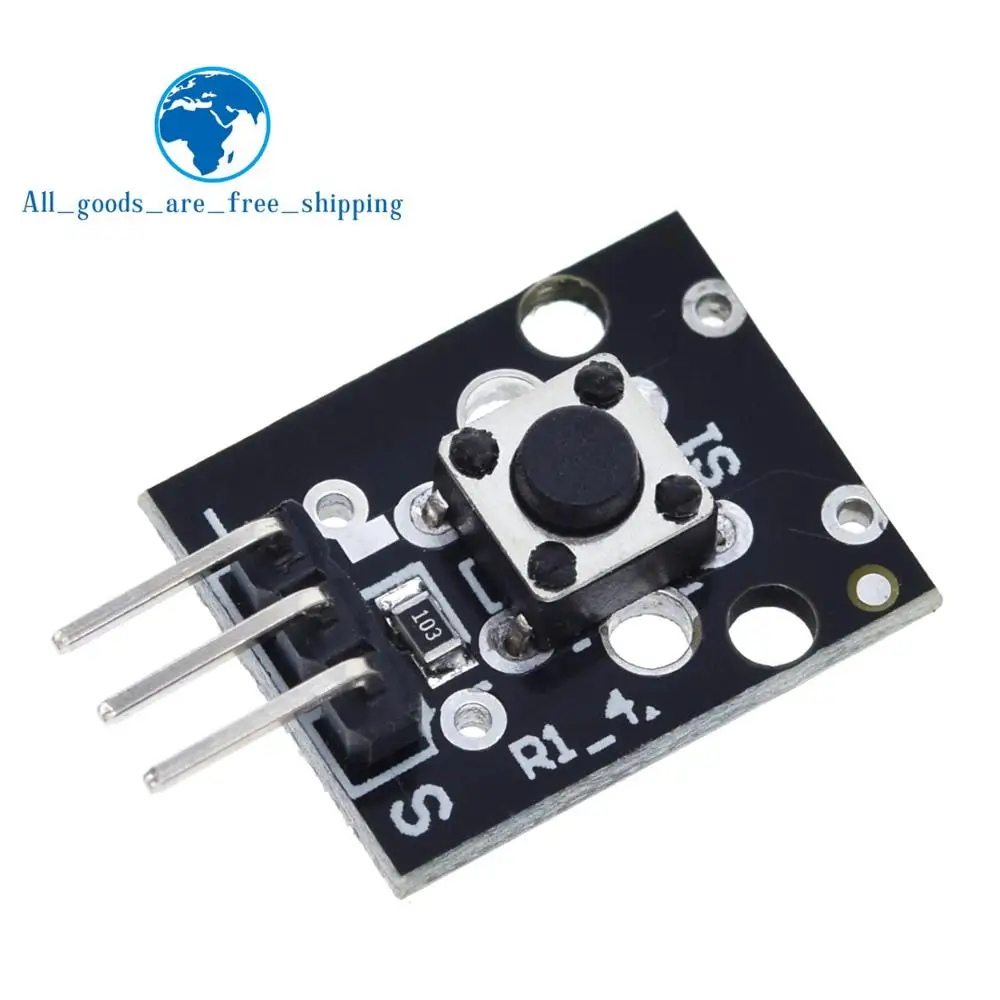 TZT-KY-004-3pin-Button-Key-Switch-Sensor-Module-for-Arduino-Diy-Starter ...