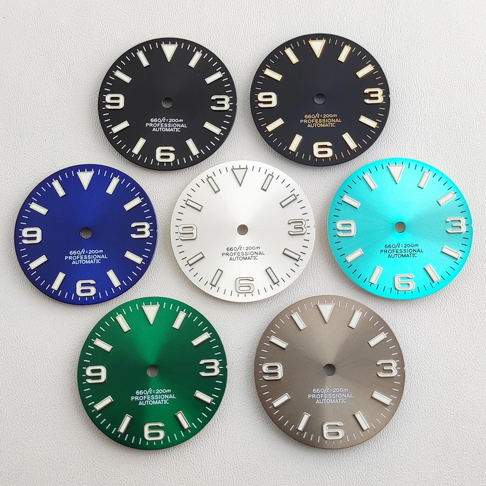 28-5mm-NH35-dial-369-Nails-Watch-Dial-Sun-Pattern-Modified-Dial-S-Dial ...