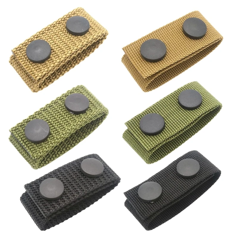 4Pcs Tactic Belt Strap Keeper Strap Organizers Keeper Backpacks Strap ...