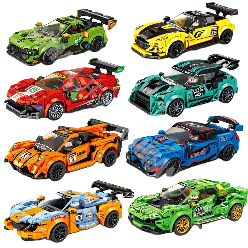 KS-DIY-Educational-Mini-Construction-legos-Technic-Car-Building-Blocks ...