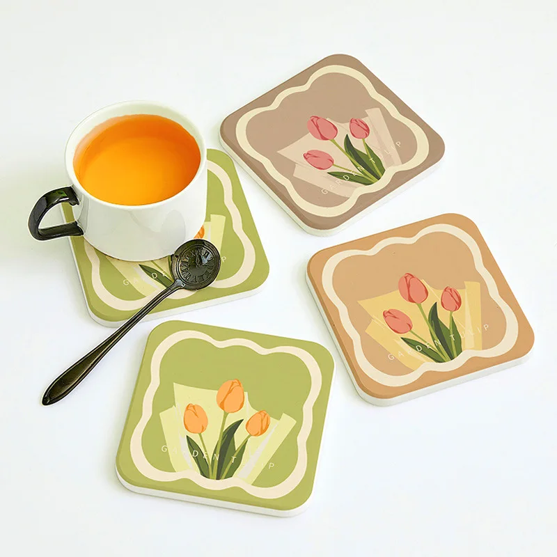 1PC-Household-Table-Mat-Tea-Cups-Absorbent-Heat-Insulation-Placemat ...