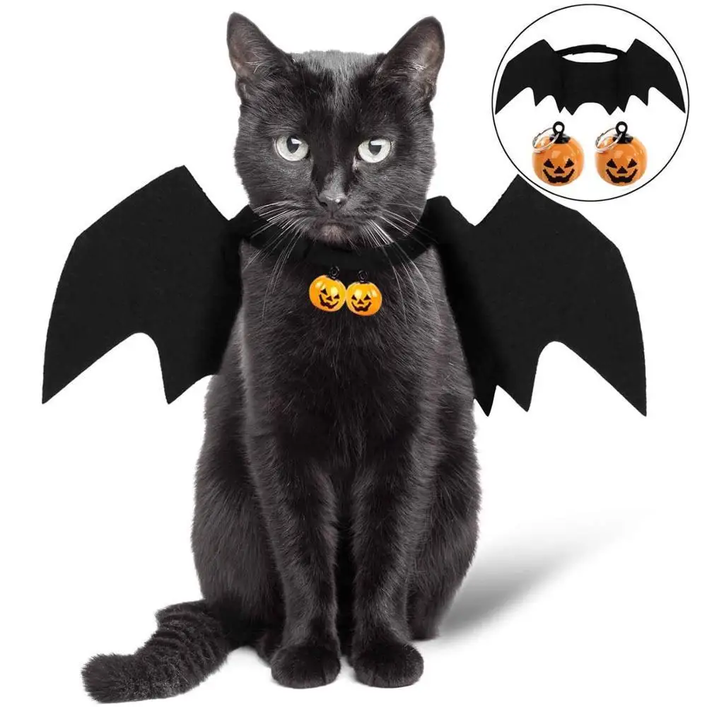 Fashion-Cat-Clothes-Bat-Wings-Funny-Dog-Costume-Artificial-Wing-Pet ...