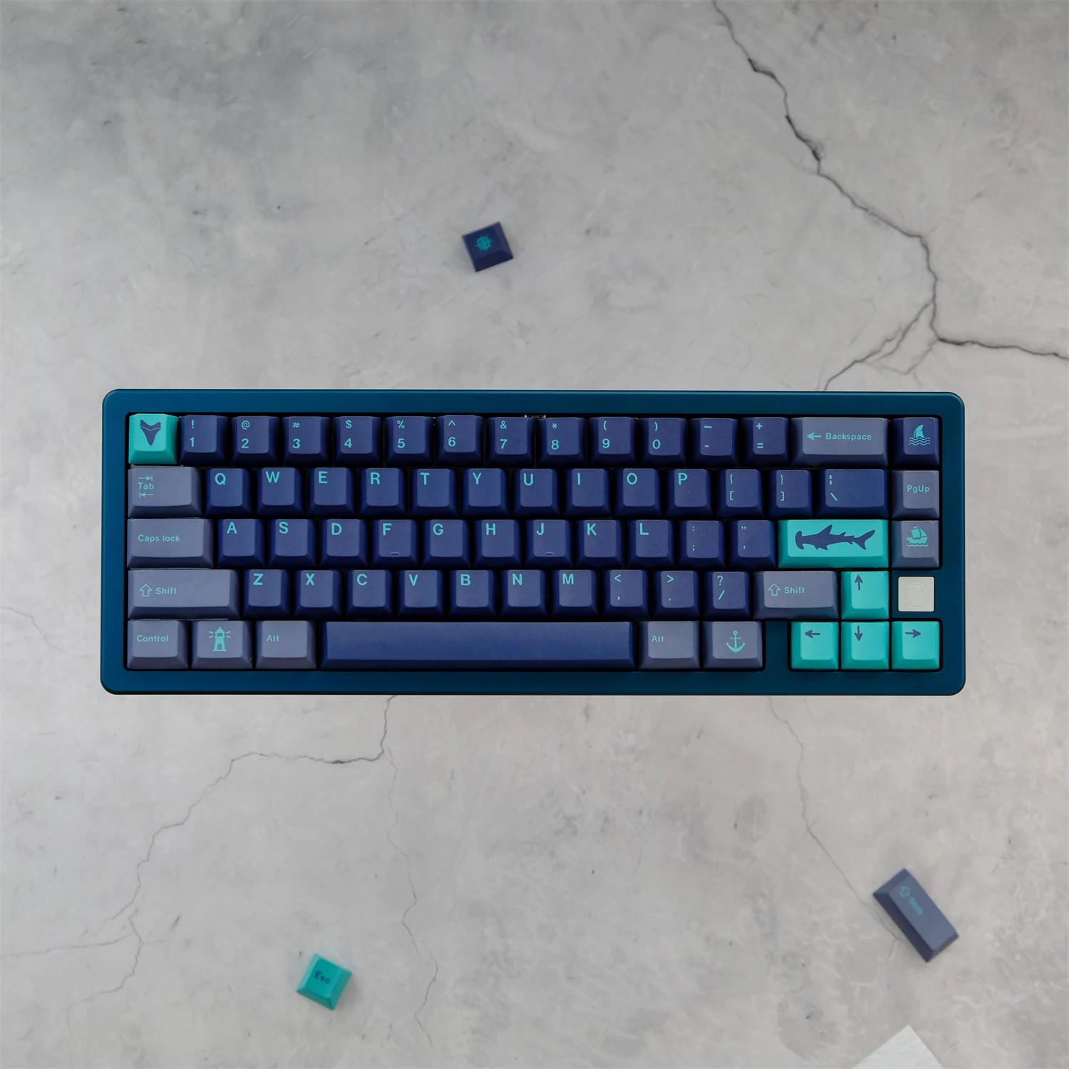 PBT-GMK-Hammerhead-Keycaps-Cherry-Profile-Dye-Sublimation-Keycap-129 ...