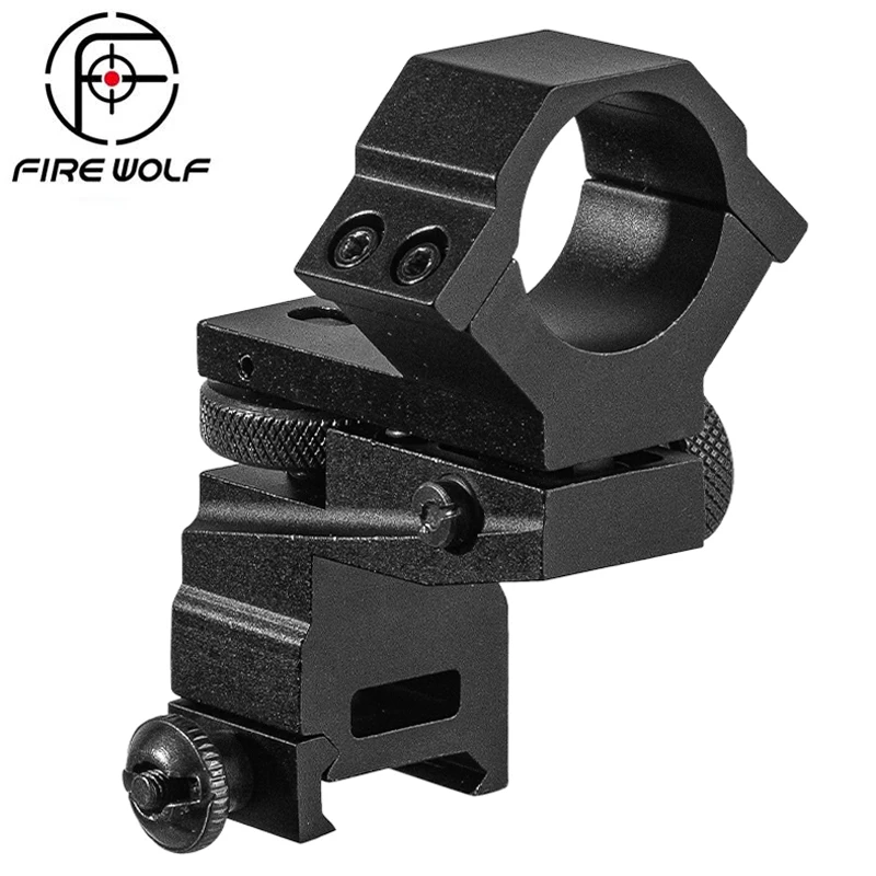 Tactical-Adjustable-Rifle-Scope-Mounts-20mm-Rail-Mounting-25-4mm-Double ...