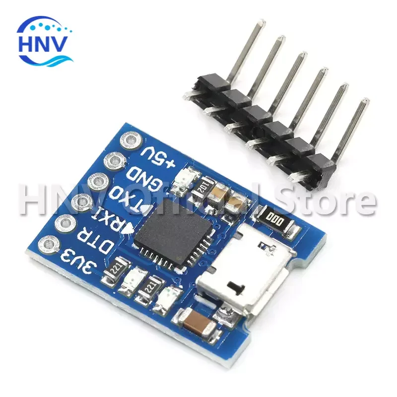 CJMCU-CP2102-MICRO-USB-to-UART-TTL-Module-6Pin-Serial-Converter-UART ...