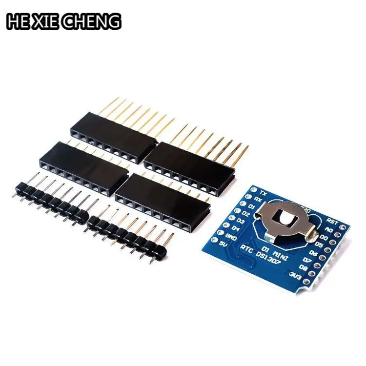 Micro-SD-D1-Mini-Data-Logger-Shield-RTC-DS1307-Clock-For-Arduino ...