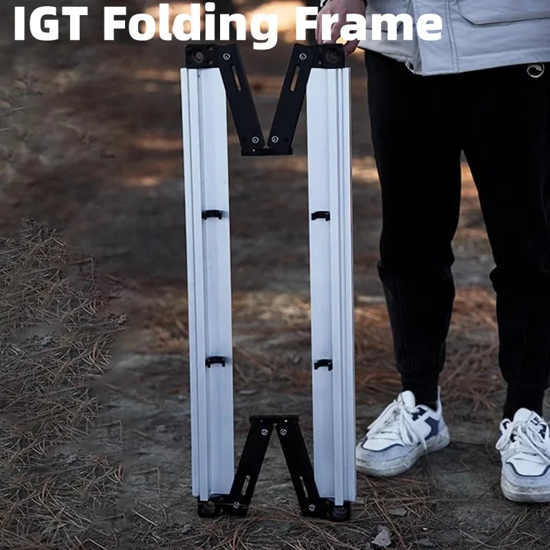 IGT-Folding-Unit-Frame-Portable-Folding-Camping-Table-Ultralight-Aluminium-Alloy-Framework-for ...