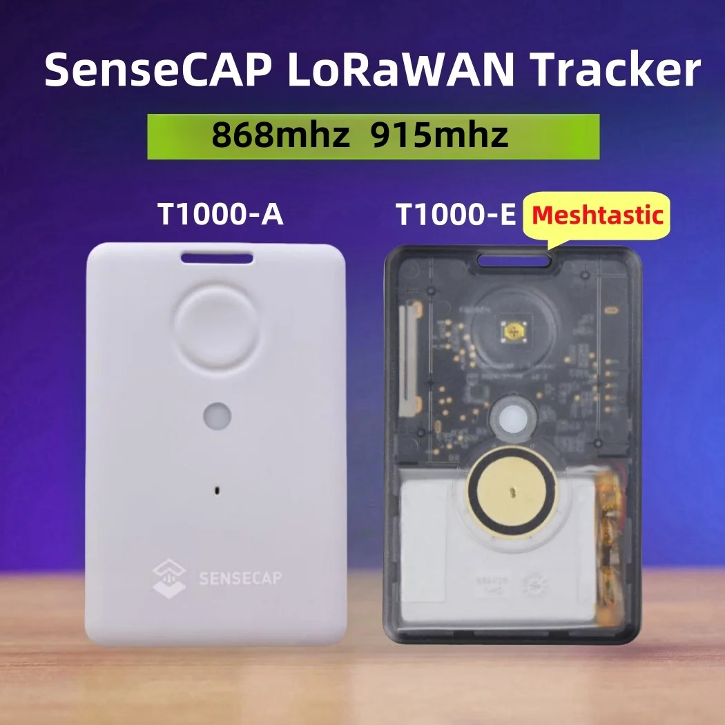 Sensecap-T1000-Lora-Meshtastic-Tracker-T1000-E-con-LR1110-nRF52840-AG3335-GPS-IP65 ...