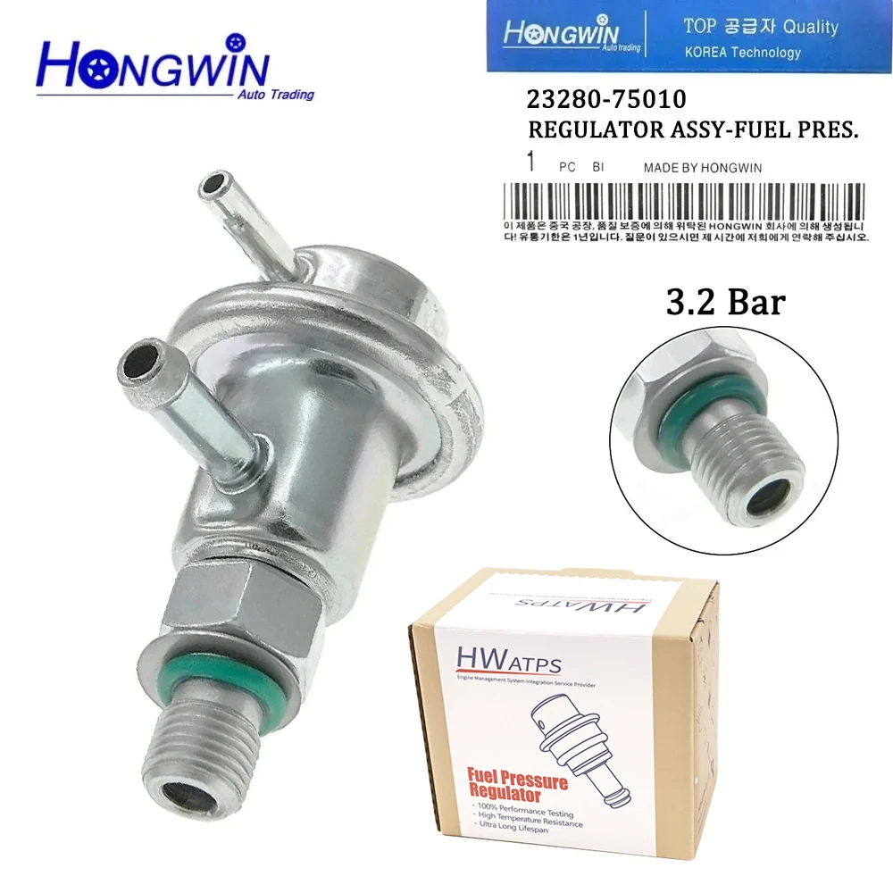 Regulador de presión de inyección de combustible 23280-75010 para Lexus ...