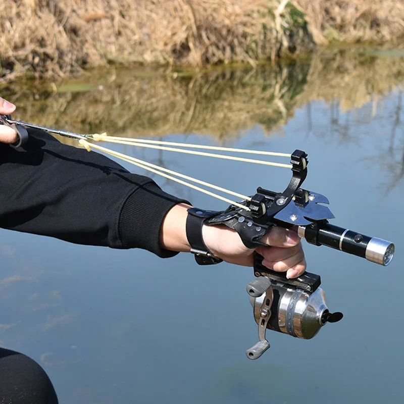 Professional-Fish-Shooting-Slingshot-Fishing-Set-Field-Fast-Fishing ...