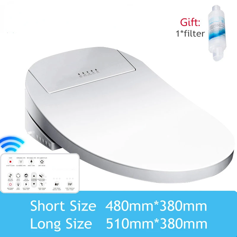 Smart-Toilet-Seat-Electric-Bidet-Cover-Intelligent-Bidet-Heat-Clean-Dry ...