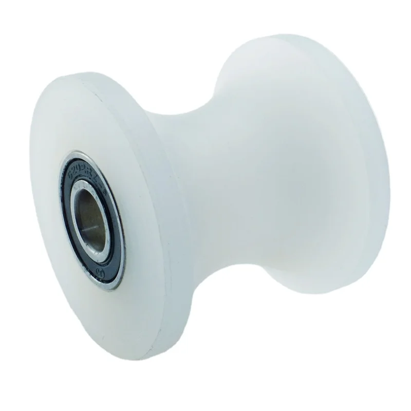 1pc-60-round-tube-304-pulley-bearing-roller-nylon-U-track-wheel ...
