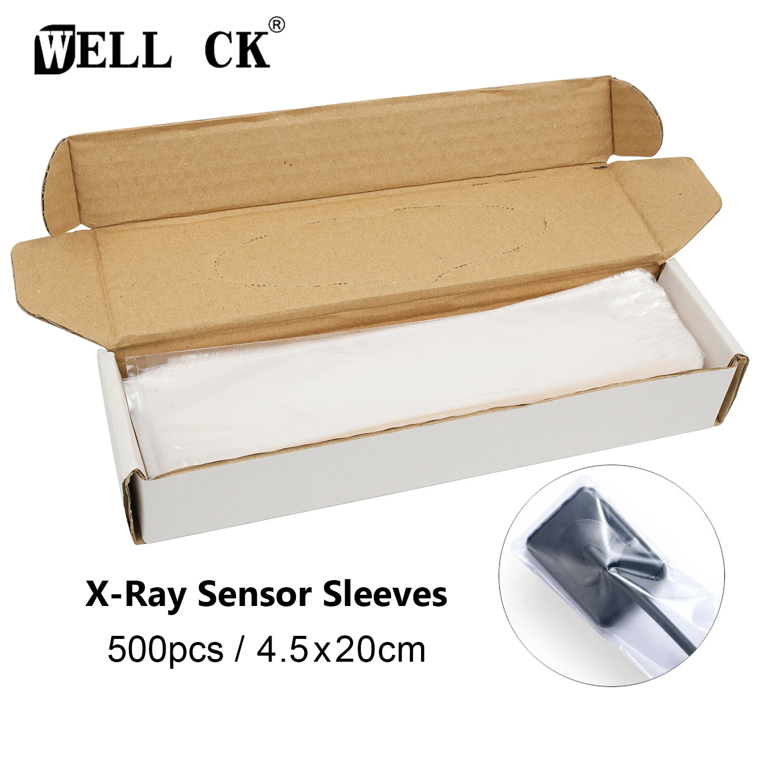 500pcs-Box-WellCK-New-Dental-Disposable-Plastic-X-Ray-Digital-Sensor ...