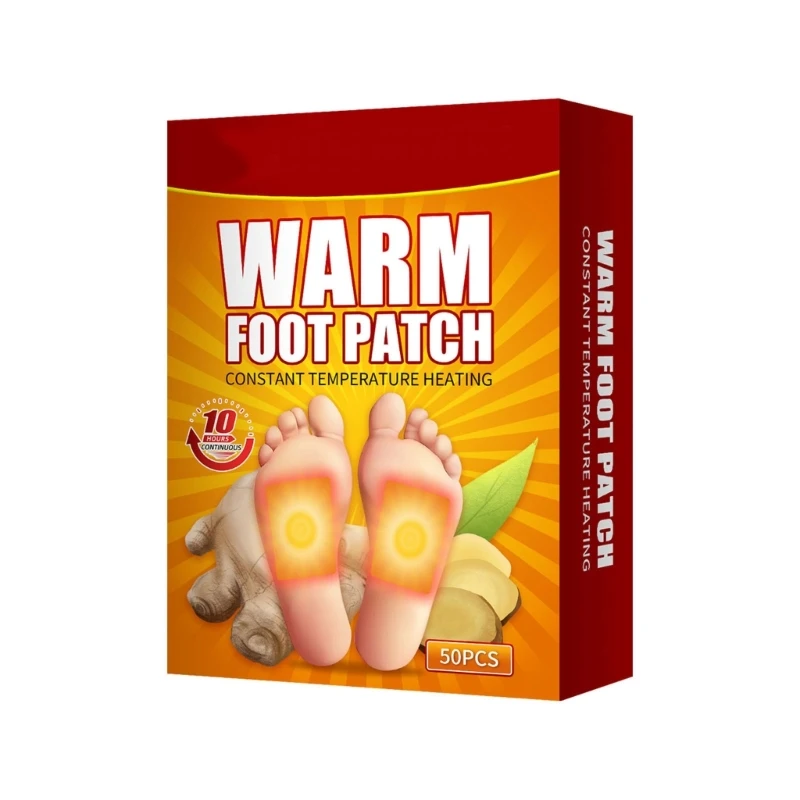 1box-Soothing-Foot-Heat-Patches-Foot-Warmer-Relieve-Fatigue-Improve ...