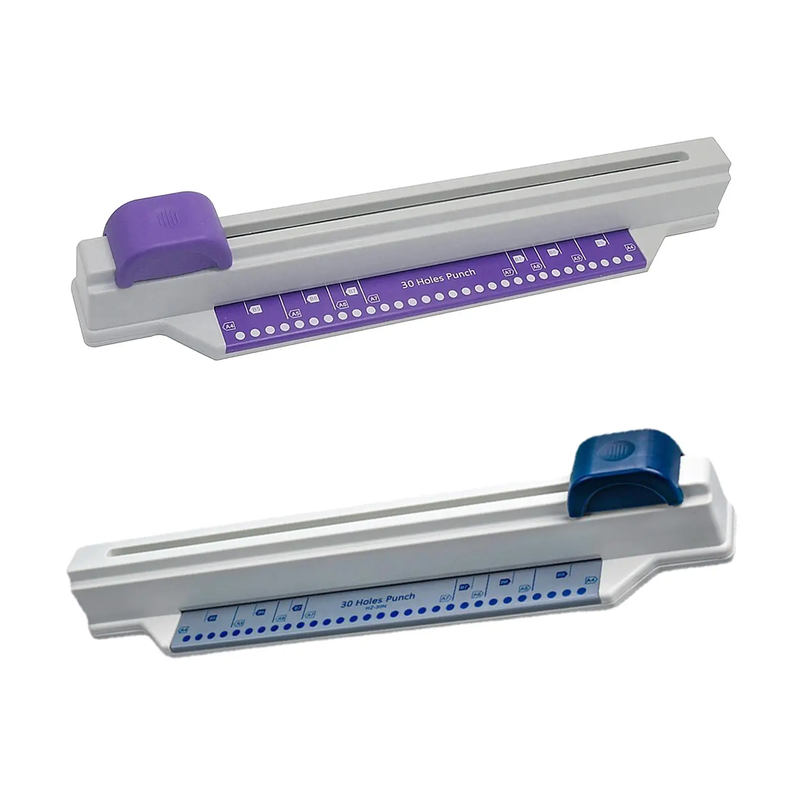 30-Hole-A4-Paper-Puncher-Versatile-Compact-Desktop-Hole-Pouch-Hand-Push ...