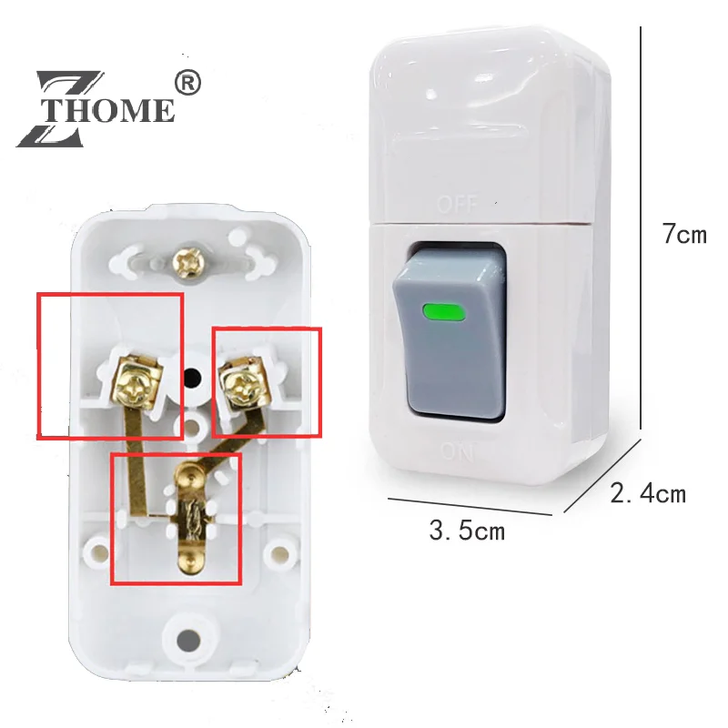 ON-OFF-Push-Button-Switch-Table-Led-Lights-Online-Midway-Control-Switch ...