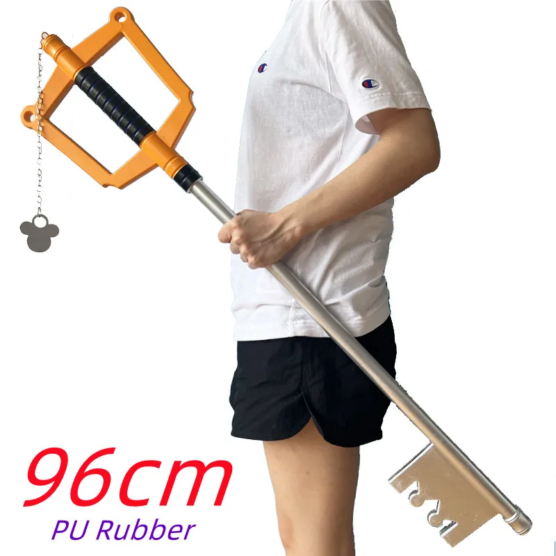 Kingdom-Hearts-Keyed-Blade-Sora-Cosplay-Gloden-Key-Blade-Prop-arma ...