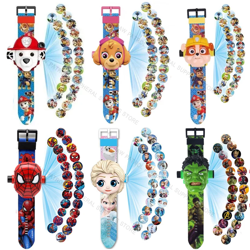 Pfote-Patrouille-Projektion-Digitaluhr-Cartoon-Spielzeug-entwickeln ...