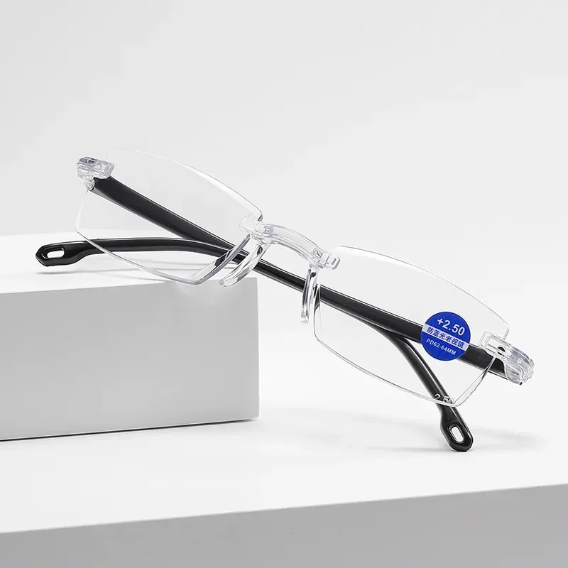 2021-Ultralight-Rimless-Reading-Glasses-Anti-Blue-Light-Radiation ...