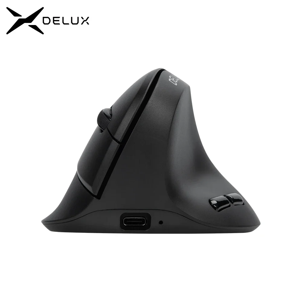 Delux M618 Air Ergonomic Wireless Mouse Vertical Mice Lightweight ...