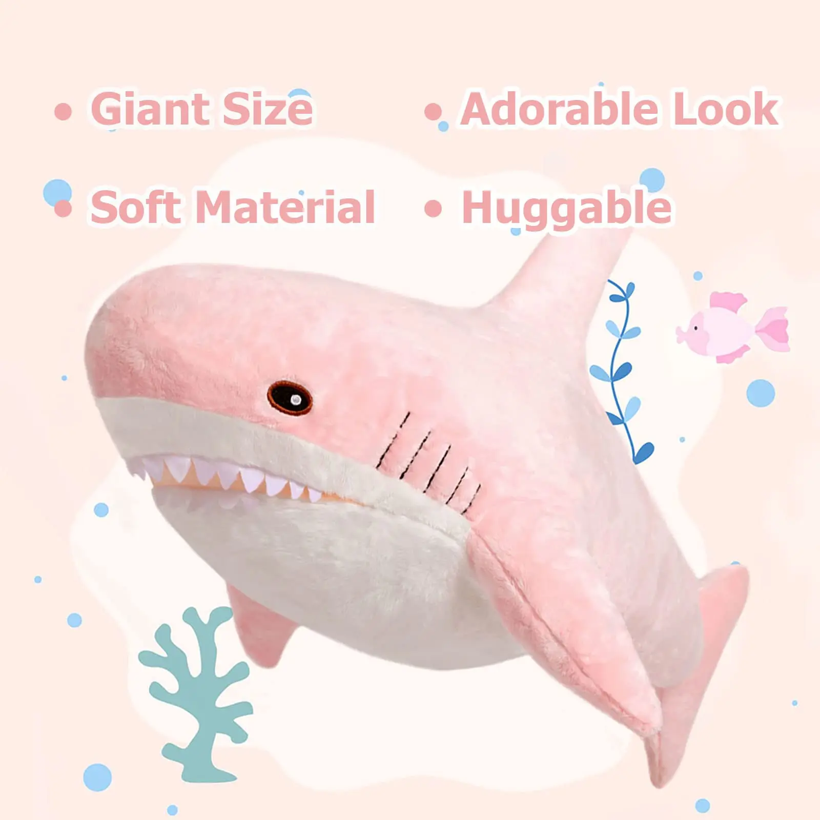 Large-Shark-Stuffed-Animal-Cute-Giant-Stuffed-Shark-Plush-for-Kids-Big ...