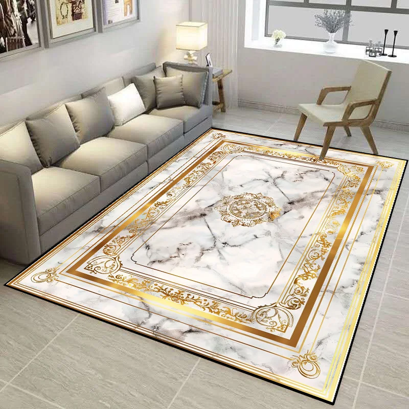 Nordic-Luxury-Gold-Carpets-for-Living-Room-Marble-Style-Decoration-Home ...