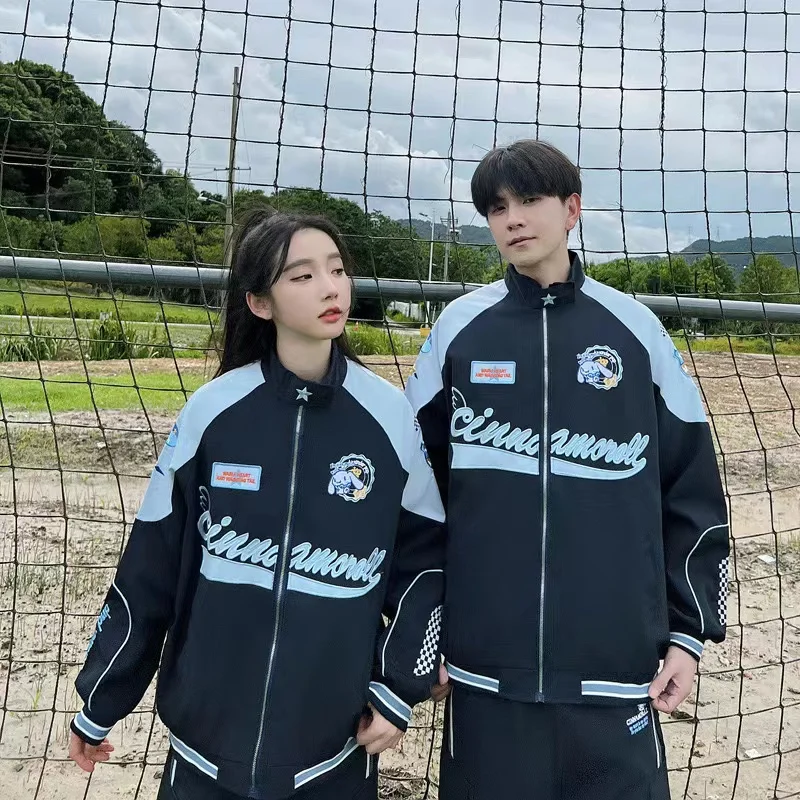 Sanrio-Y2k-Cinnamoroll-Racer-Jacket-Kawaii-Biker-Jacket-Pants-Punching ...