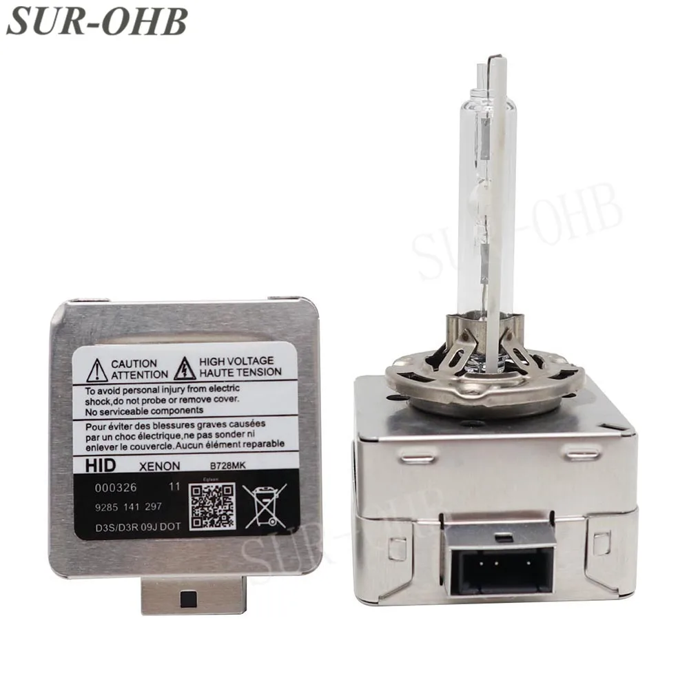 D3s 6000k White Oem Replacement 35w 4300k Yellow Bulb Xenstart D1s Blue ...