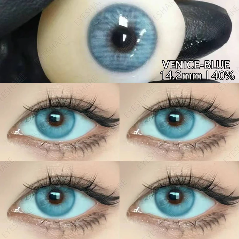 Bright Blue Eyes Contacts