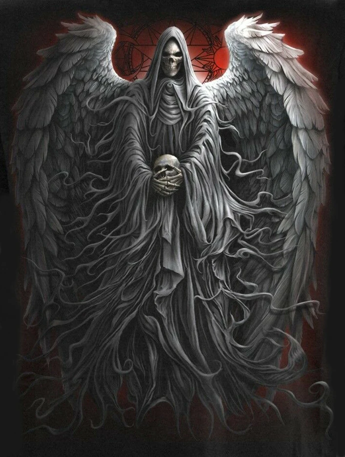 Grim Reaper With Wings