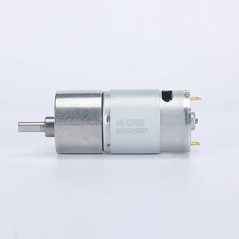 JGB37-545 Miniature DC Deceleration Motor DC 12V 24V High Torque Gear ...