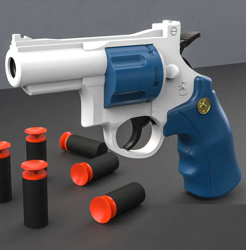 Toy-Gun-Revolver-Pistol-Manual-Soft-Bullet-Foam-Blaster-Handgun-Armas ...
