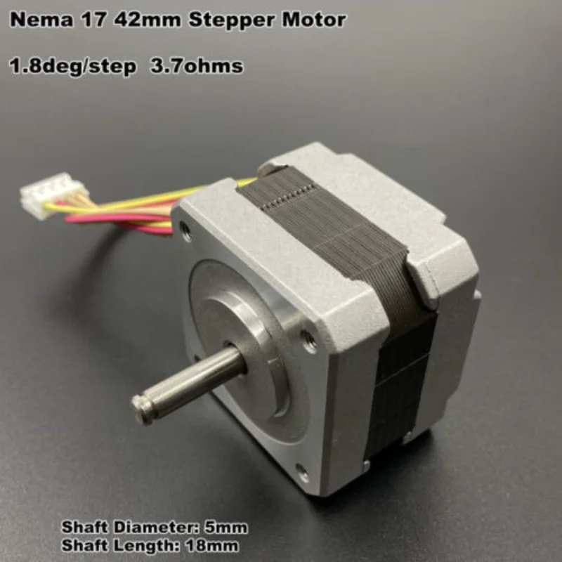 NEMA 17 Stepper Motor 1.8 Degree Micro 42MM Hybrid 2-phase 4-wire ...