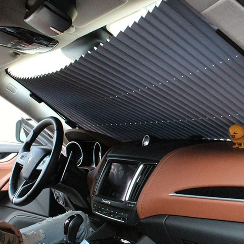 Car Parasol Sunshade Front Rear Window Sun Shade For Car Shutter Anti ...