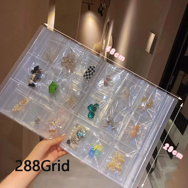 Anti-oxidation Jewelry Storage Albums Desktop Drawer Organizer ...