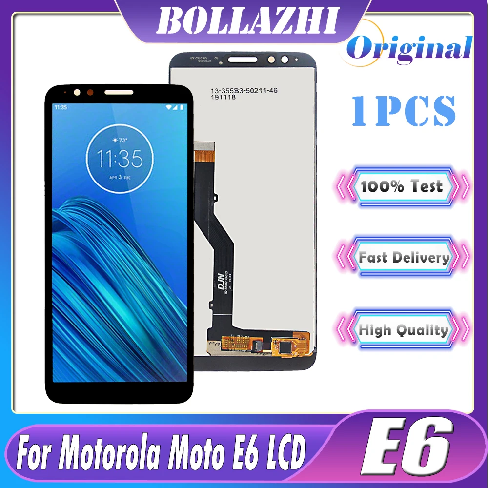 Original-100-Tested-LCD-For-Motorola-Moto-E6-LCD-Display-Touch-Screen ...