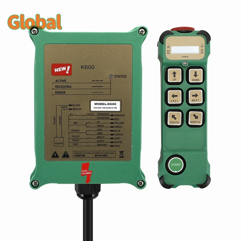 K600-6-buttons-single-speed-24-264V-Industrial-Wireless-Radio-Crane ...
